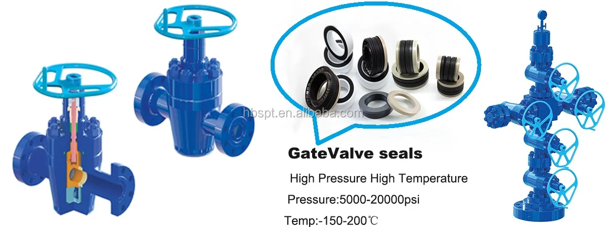 Api 6a 2500psi Stem Packing Type Opti-seal For Gate Valve - Buy Valve ...