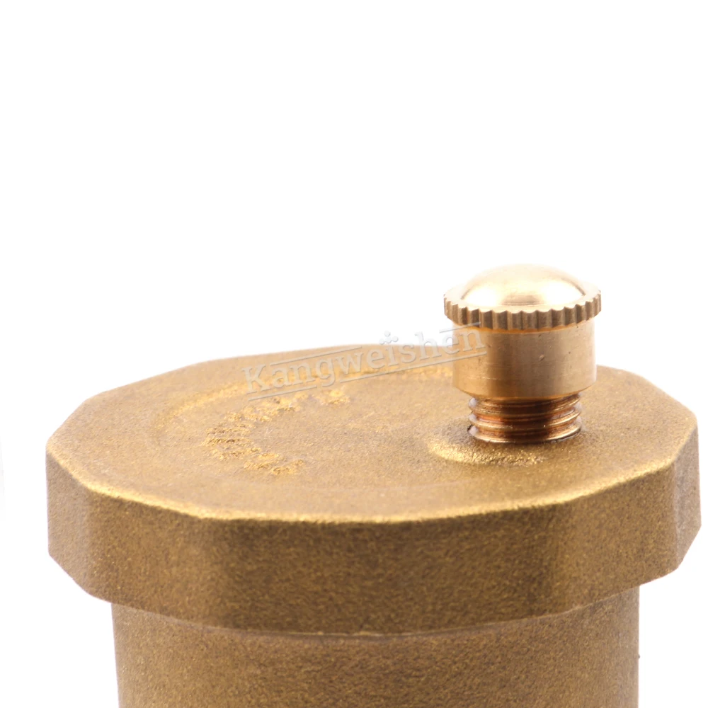 1 Inch Brass Air Vent Valve Automatic Screw Adjustable Air Relief Valve ...
