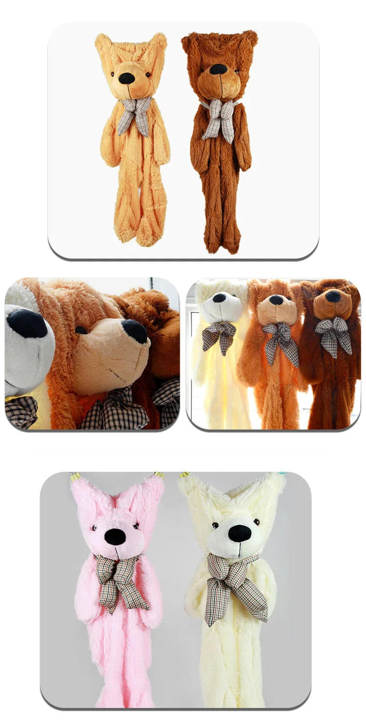 Factory Custom Giant Lifelike Animal Teddy Bear Toys/unstuffed Plush ...