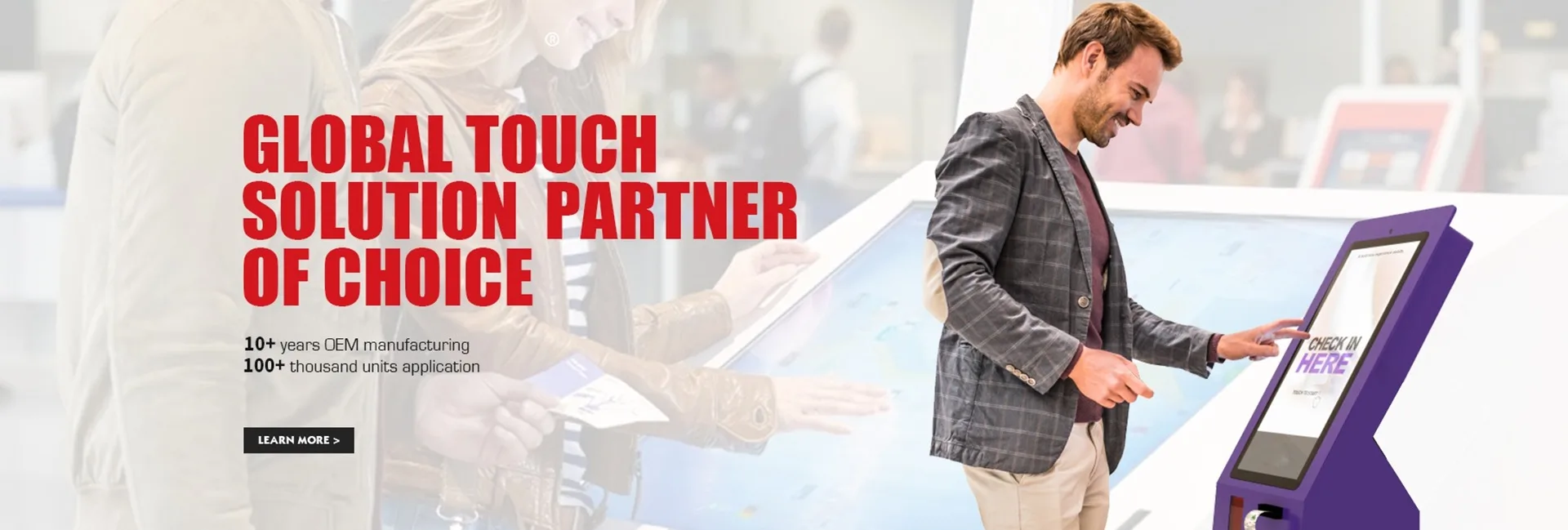 Top One Tech Limited - PCAP Touch Panel, Touch Screen Monitor