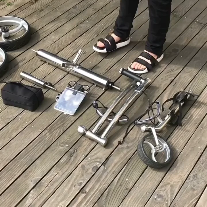 Stainless Steel Remote Control Electric Golf Cart - Buy Stainless Steel ...