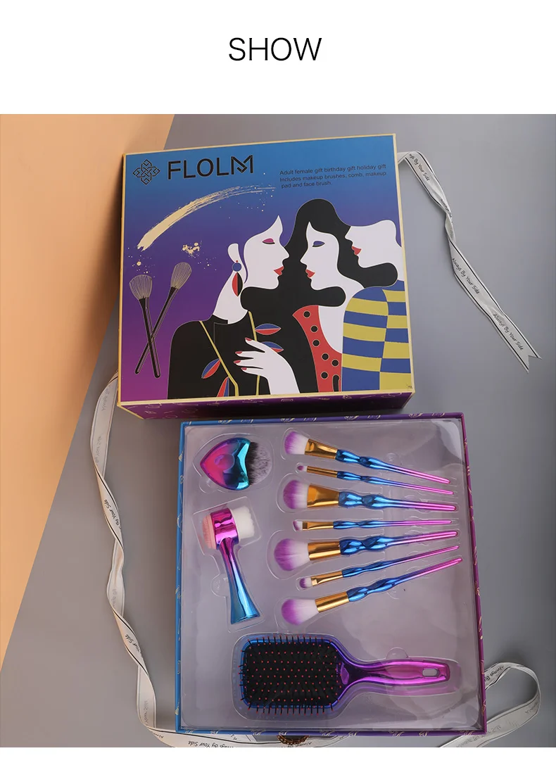 2020 New Women Empty Makeup Kit Packaging Gift Set Makeup Sets Gift ...