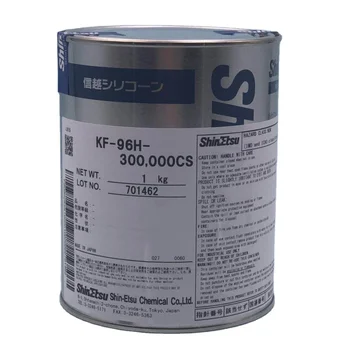 Kf-96h-300000cs Shin Etsu Super High Viscosity Silicone Lubricating Oil For Damping Grease & As ...