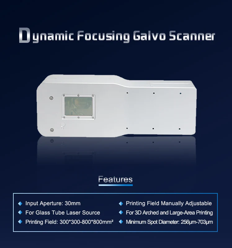 3d Dynamic Focusing Laser Galvo Scanning System For Laser Marking ...