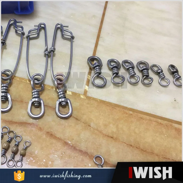 Fishing Halibut Longline Gear - Large Longling Snap with Swivel Shark Clip