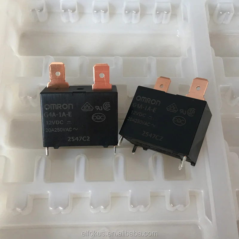 Omron Relay G4a-1a-e Dc12 Power Relay 12vdc 20a Spst-no(30.5x16x33.5)mm ...