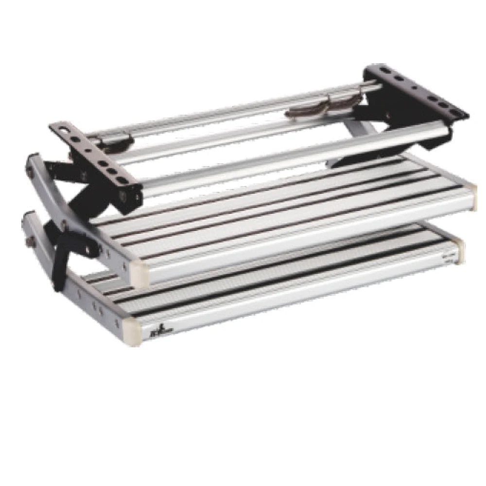 H10288 Rv Double Automatic Step Easy To Fold Aluminum Step To Withstand ...