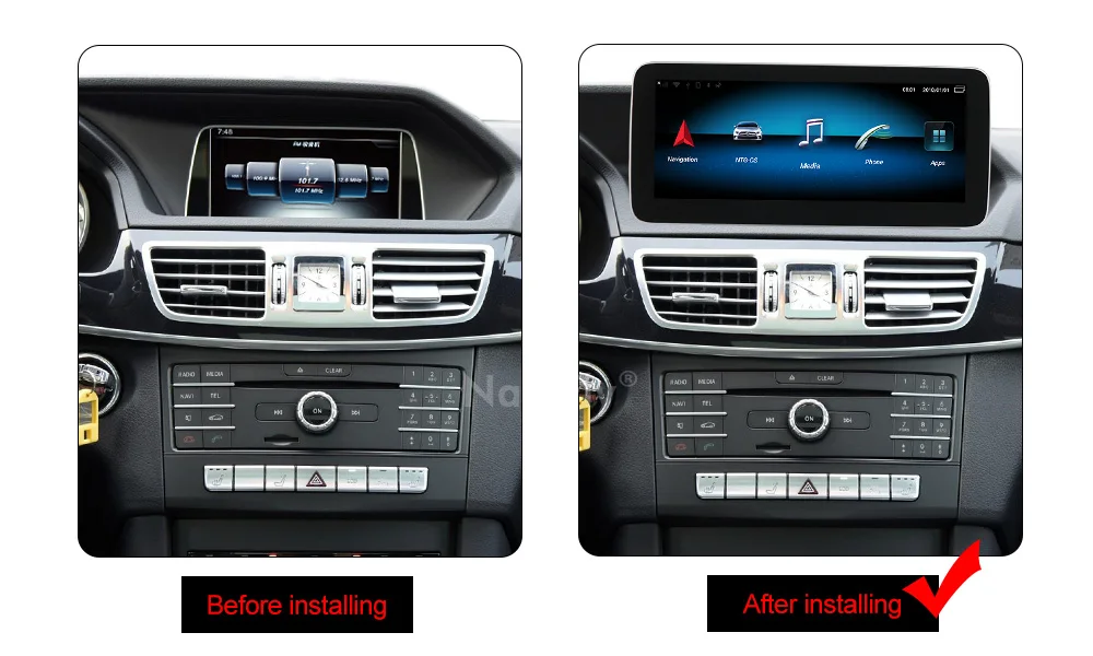 Navifly 2 + 16g 10.25 Pouces Android 9.0 Vidéo De Voiture Gps ...