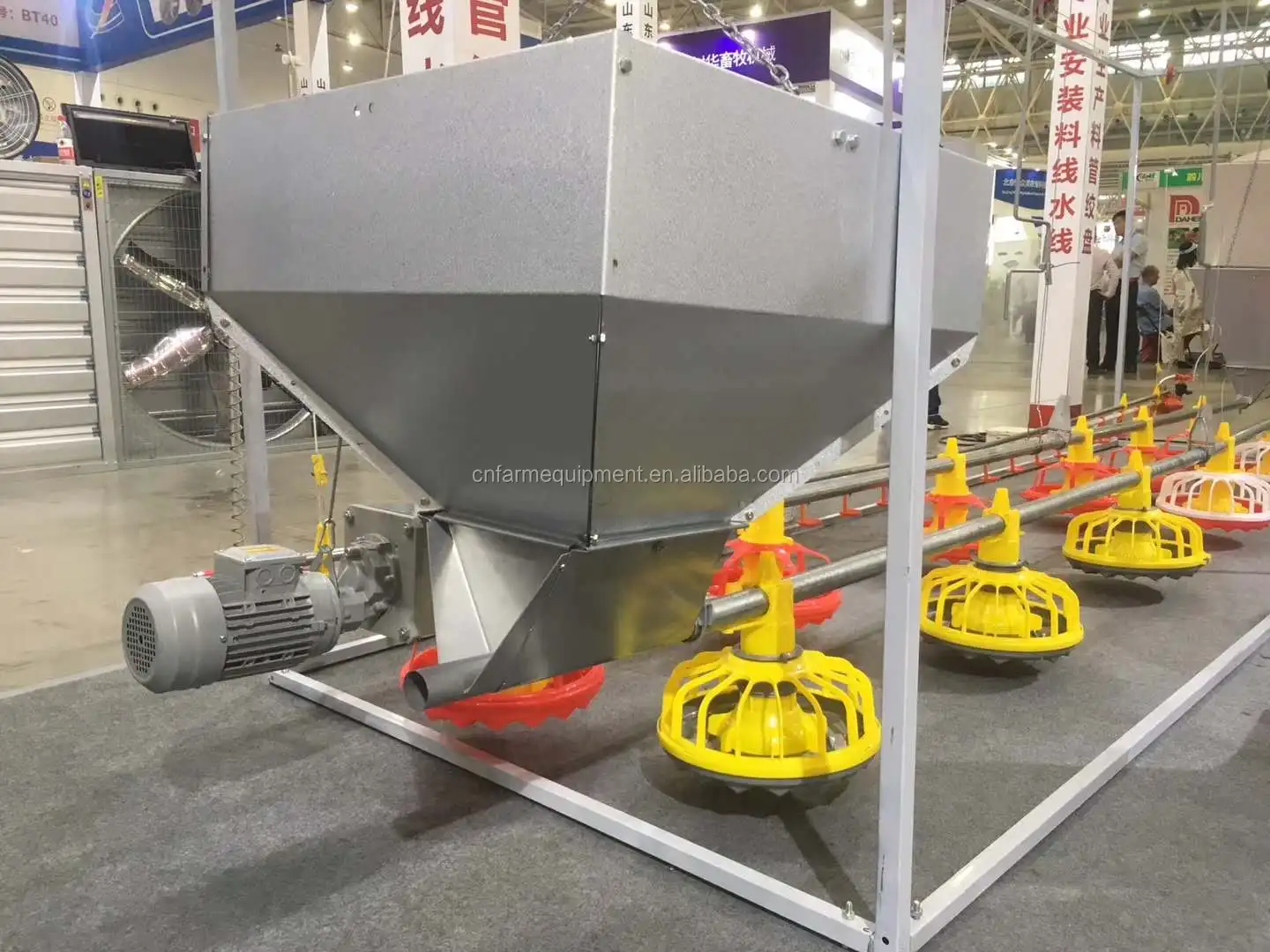 Galvanized Feed Hoppers for Poultry Farms - Durable & Efficient