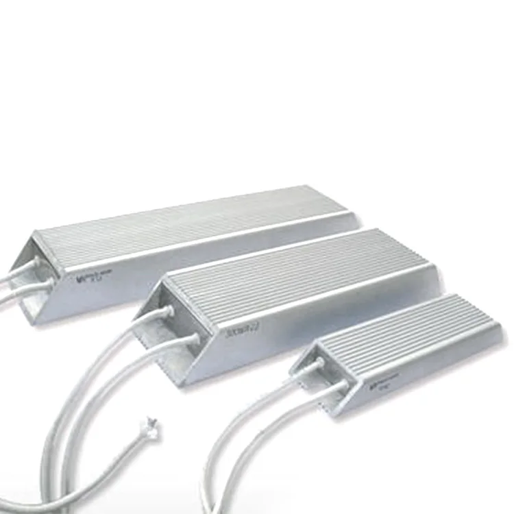 Aluminum Housed Wirewound Braking Resistor High Power Wire Wound ...