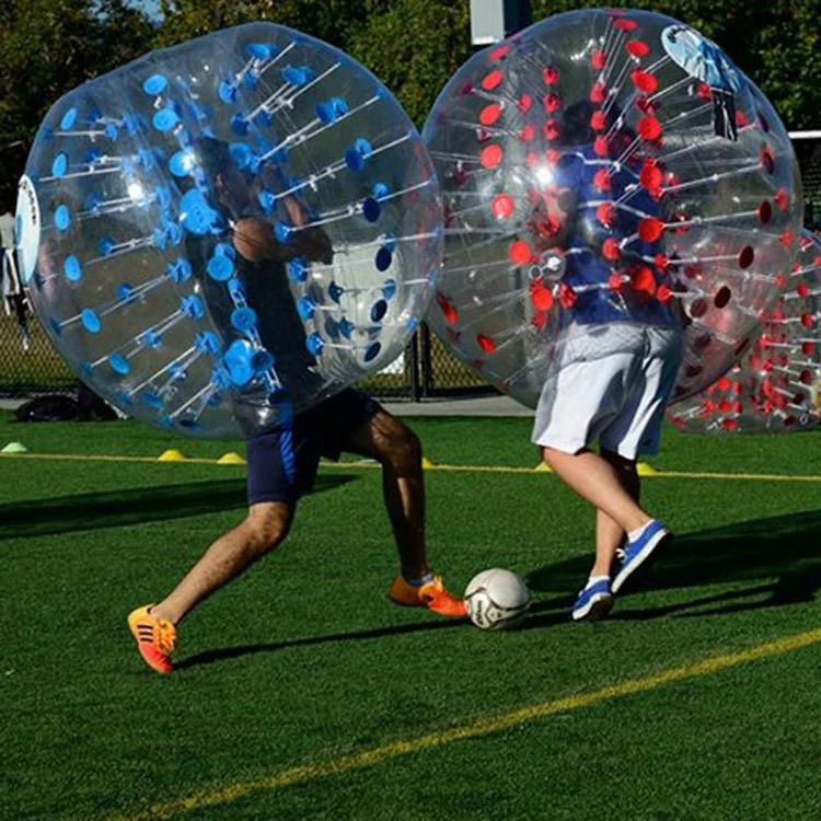 Outdoor Funny Pvc Human Body Bubble Bumper Zorb Ball Inflatable Bumper ...