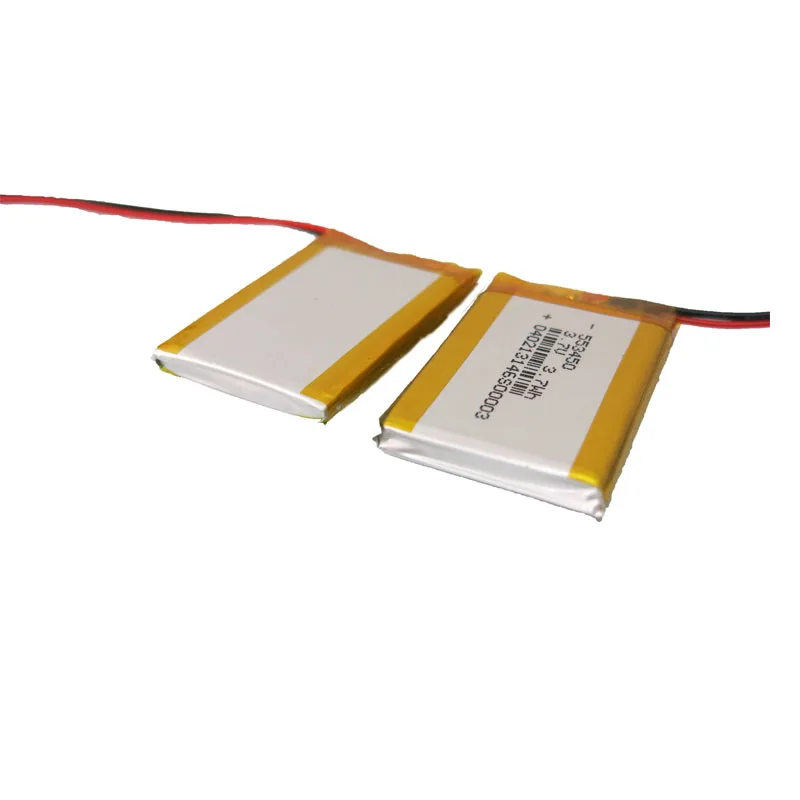 High Quality Lithium Ion Battery 3.7v 1000mah 553450 Lithium Polymer ...