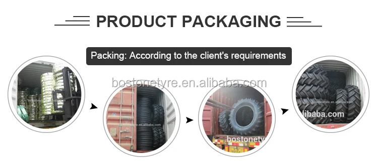 Bostone 7.50x20 Agricultural Tractor Tires - Durable Bias Design, 8PR ...