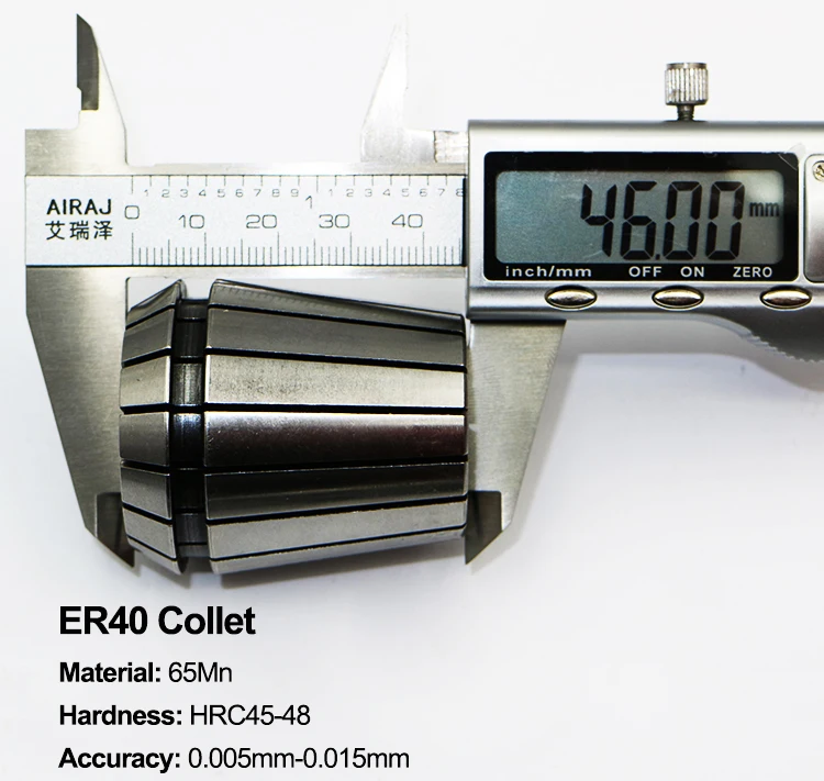 Top Quality DIN6499B ER Collet ER40 Collet Set for COLLET Chuck