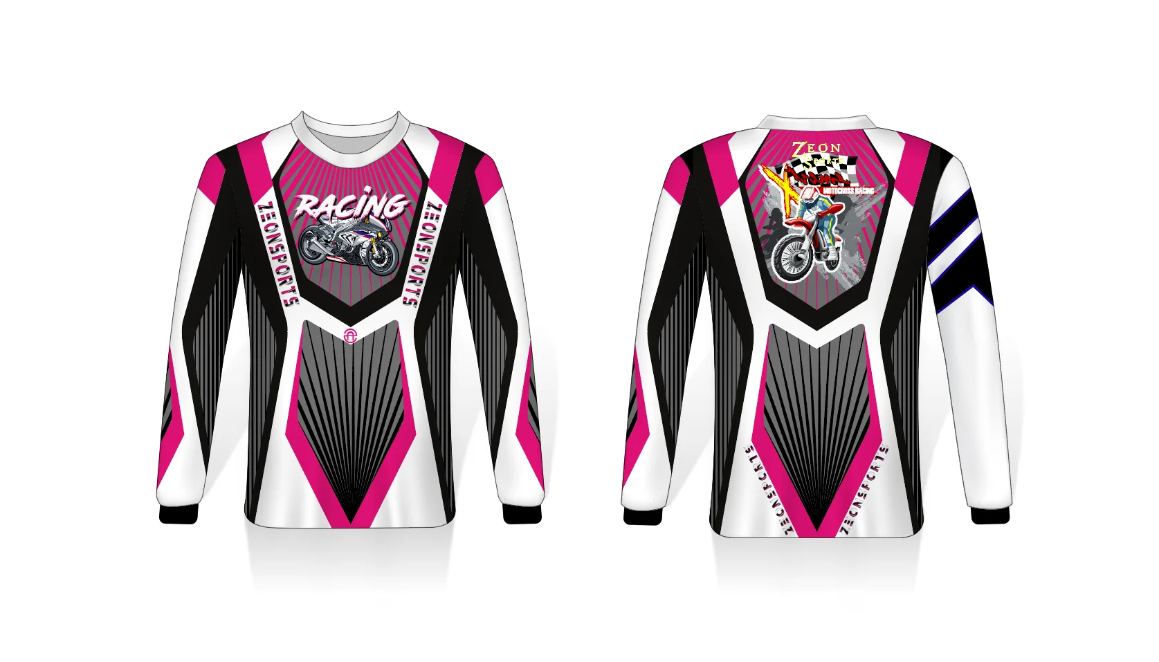 Custom Design Motorcycle Motocross Jersey with UV Protection