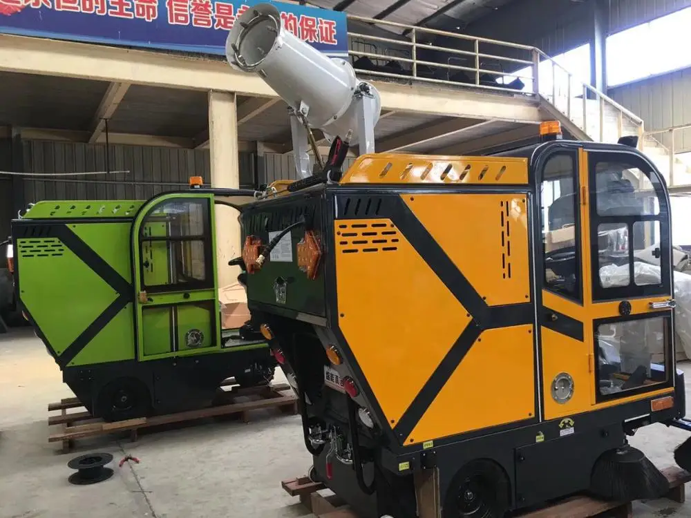 Rechargeable Electric Tennis Court Sweeper - High Pressure Cleaner