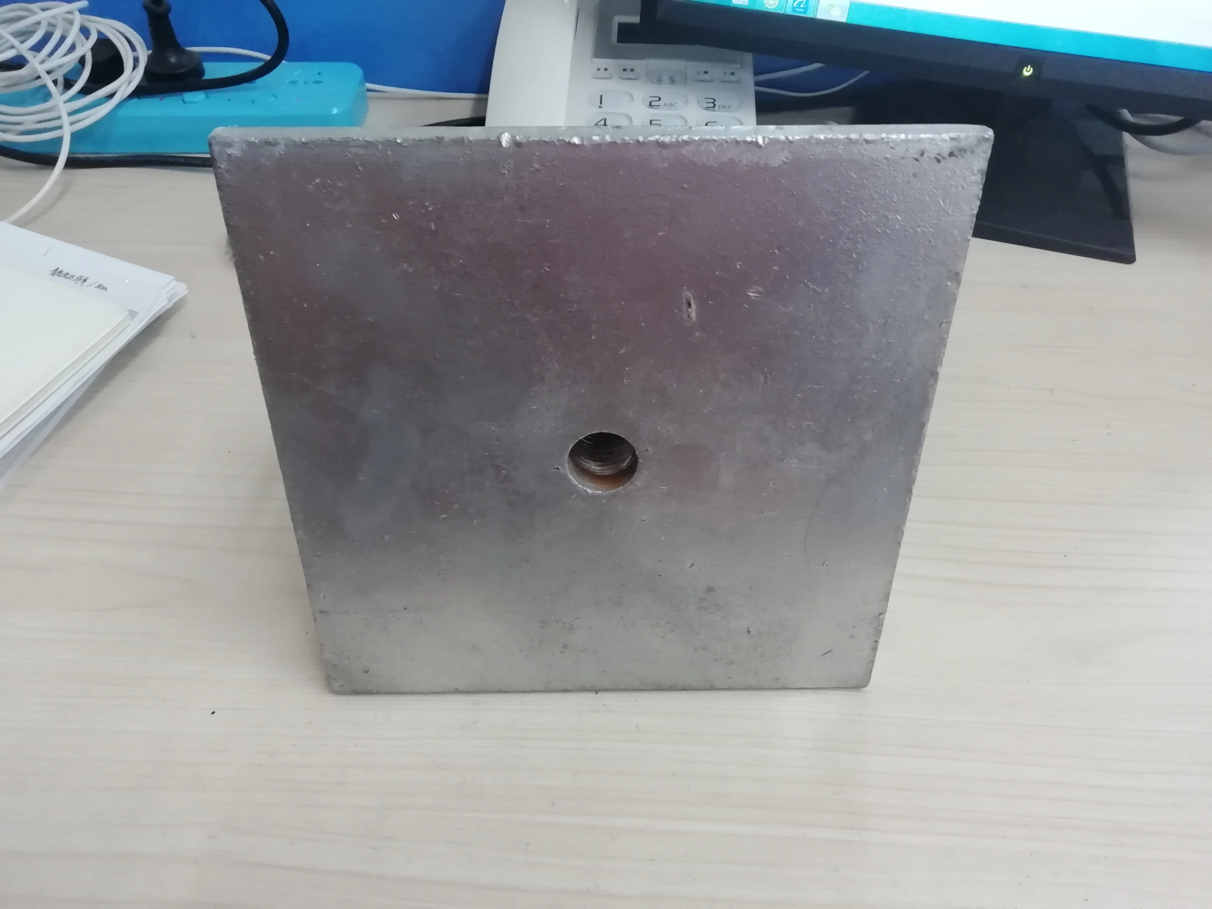 Precast Concrete 200*200mm Cast in Plate with M20 Ferrule - JOYO