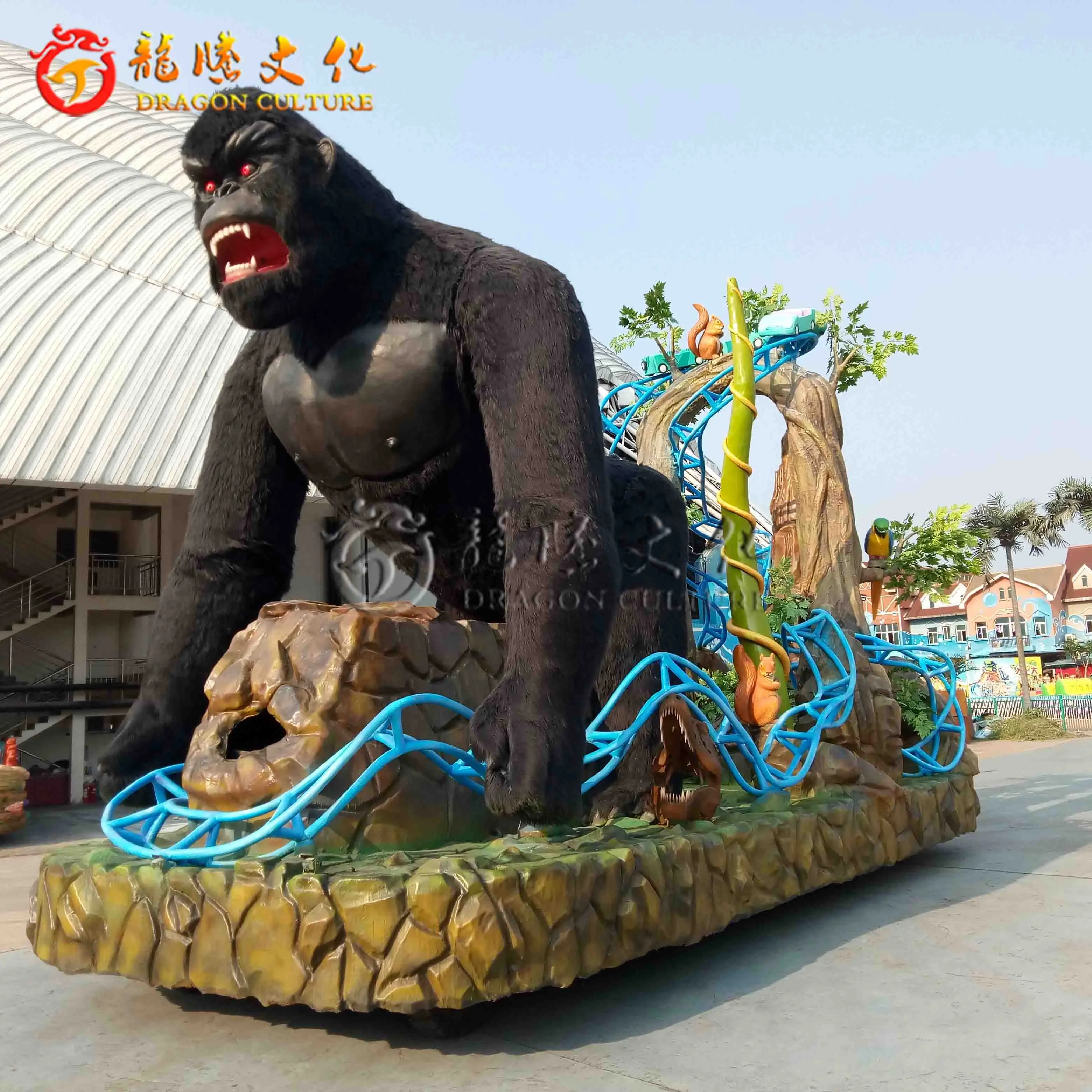 Gorilla Float - Buy A Festival Celebrating at the Amusement Park