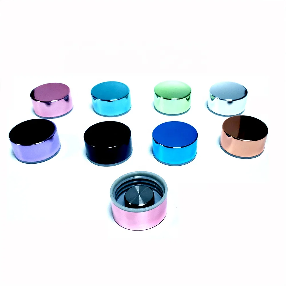 Stainless Steel Bottle End Caps - Non Spill & Customizable