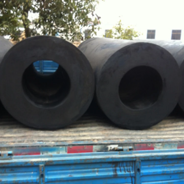 Extrusion Cylindrical Cylinder Type C Type Dock Bumpers Marine Rubber ...