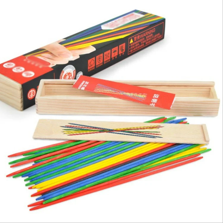 Bamboo Domino And Mikado Game Set Educational Kids Toys Outdoor Party ...