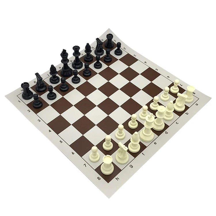 Portable PVC Foldable Chess Boards - Perfect for Kids