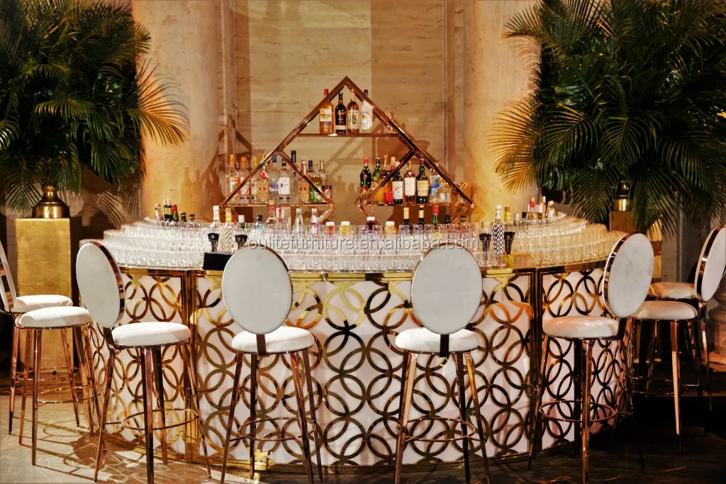 Modern Portable Bar Counter for Party - Standalone Design