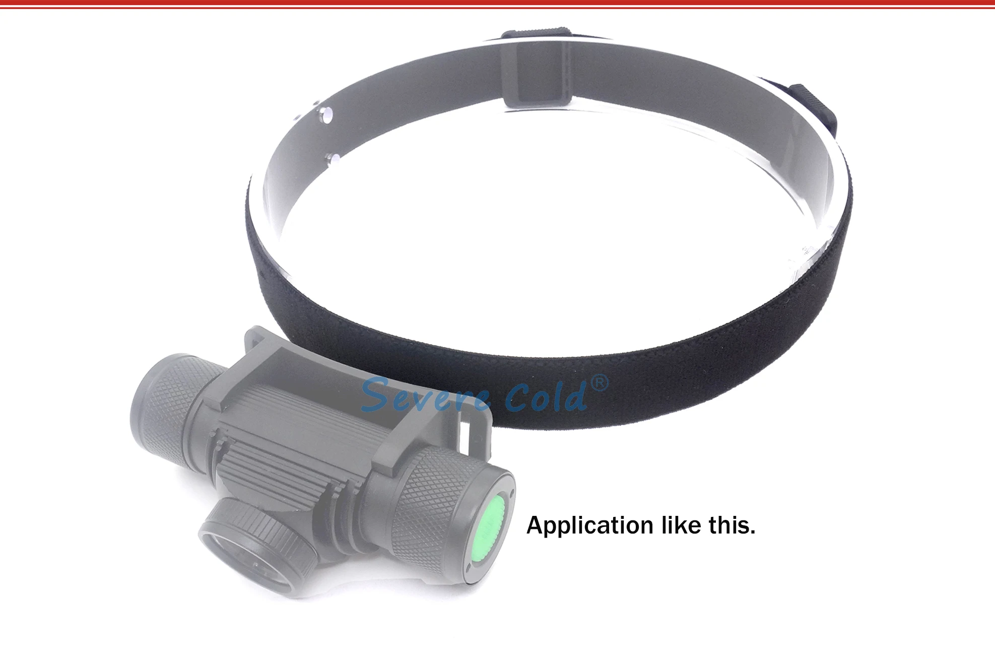 Customizable Band Headlamp Strap - High Tenacity & Adjustable