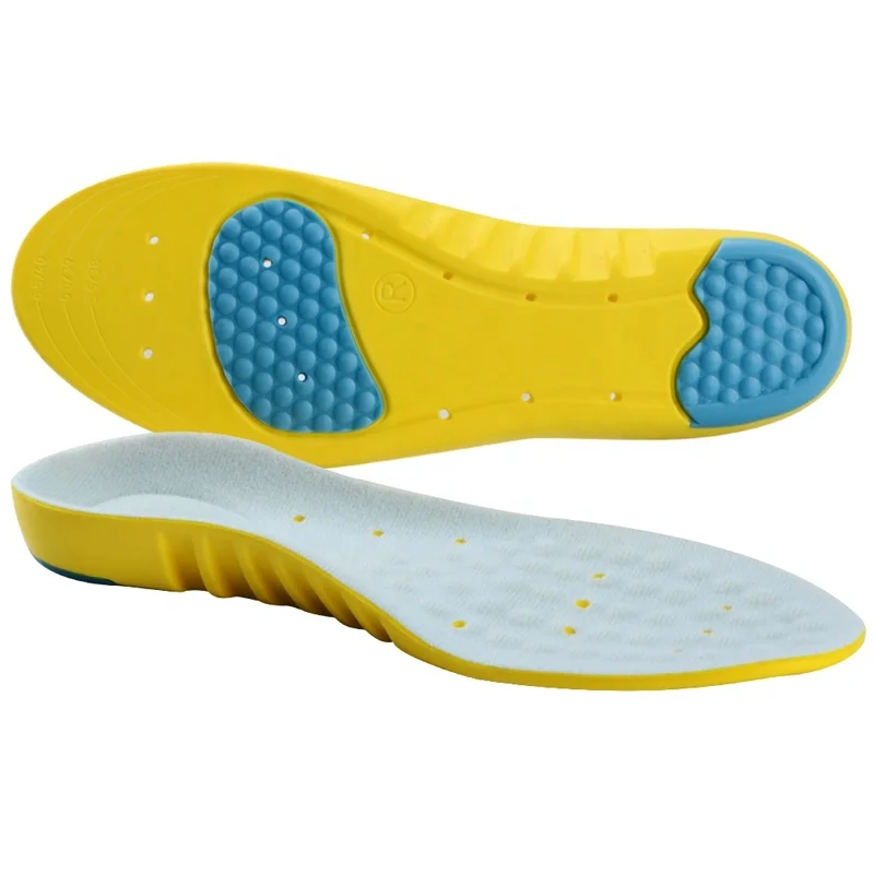 Pu Foam Insole Orthotic Insole For Flatfoot Soft Anti-skiding Sport ...
