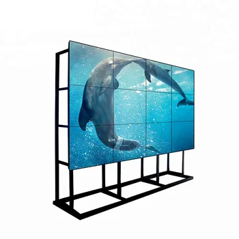 Newest46 49 55 Inch Full Color 4k Big Lcd Screen Advertising Display ...