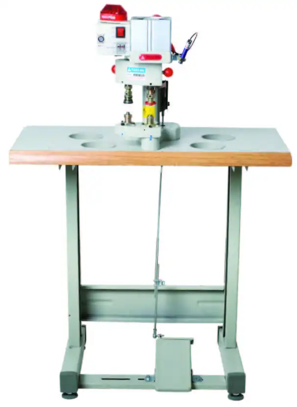 DOIT Double Head Pneumatic Snap Button Attaching Machine