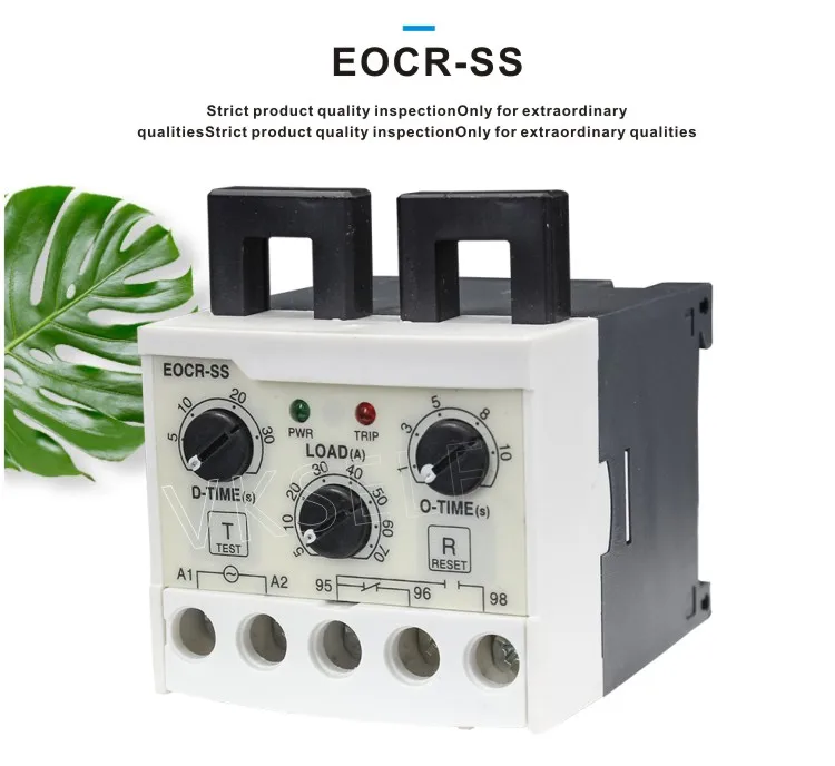 EOCR-SS Thermal Overload Motor Protector Relay by VKSELE