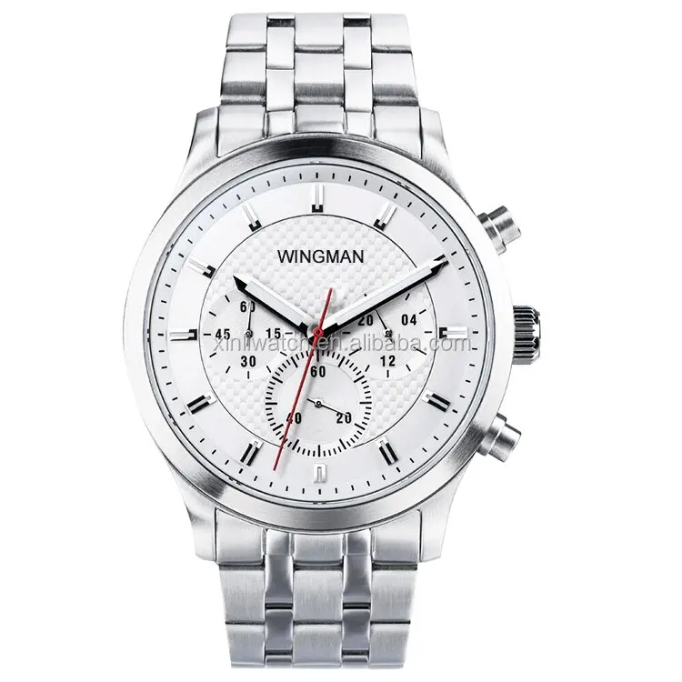 Miyota OS20 Chronograph Movement Quartz Watch for Men - Stainless Steel ...