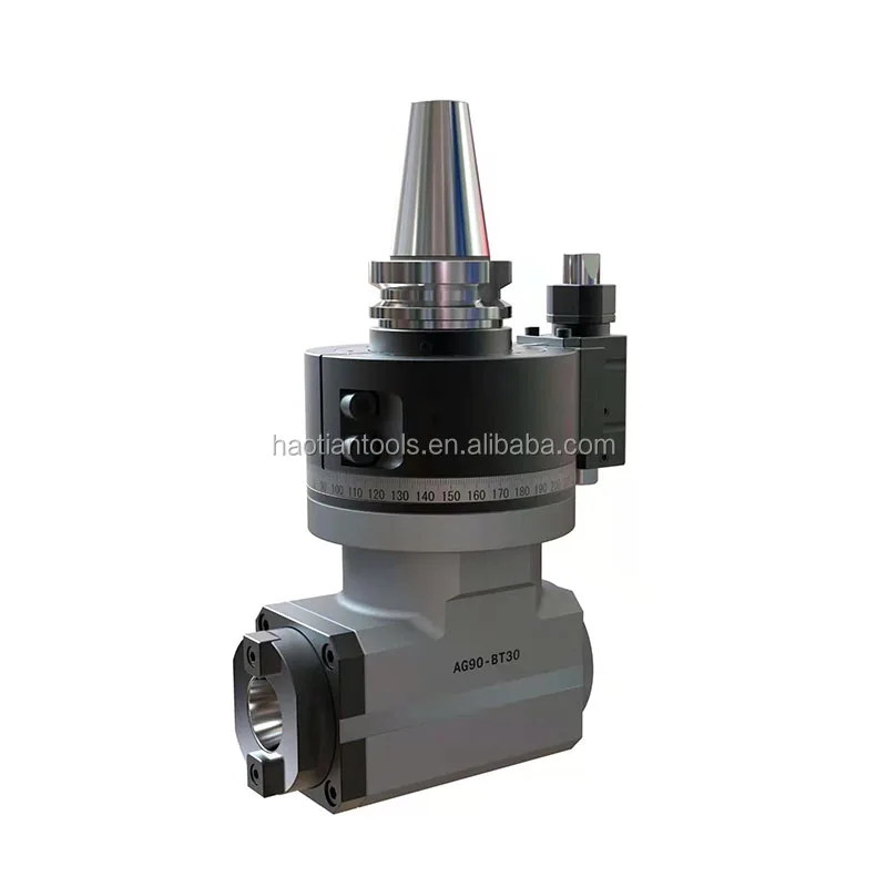 90 Degree CNC Angle Head - Precision Horizontal Milling