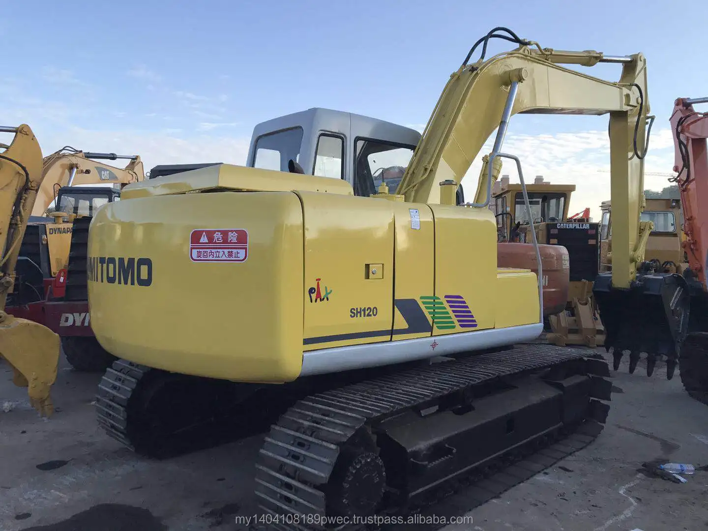 Used Original Japan Sumitomo Sh120 Excavator - Buy Used Sumitomo Sh120 ...