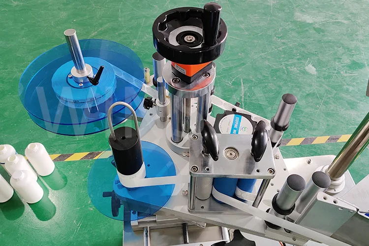 Stand Alone Automatic Wrap Around Label Applicator Paint Can Around ...