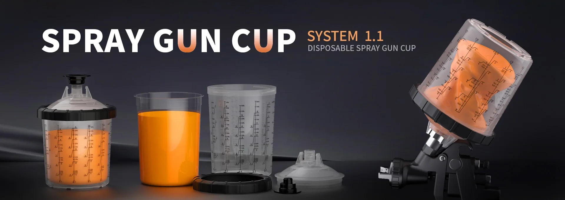 Qingdao Aspaint Technology Co., Ltd. - Spray system, mixing cup