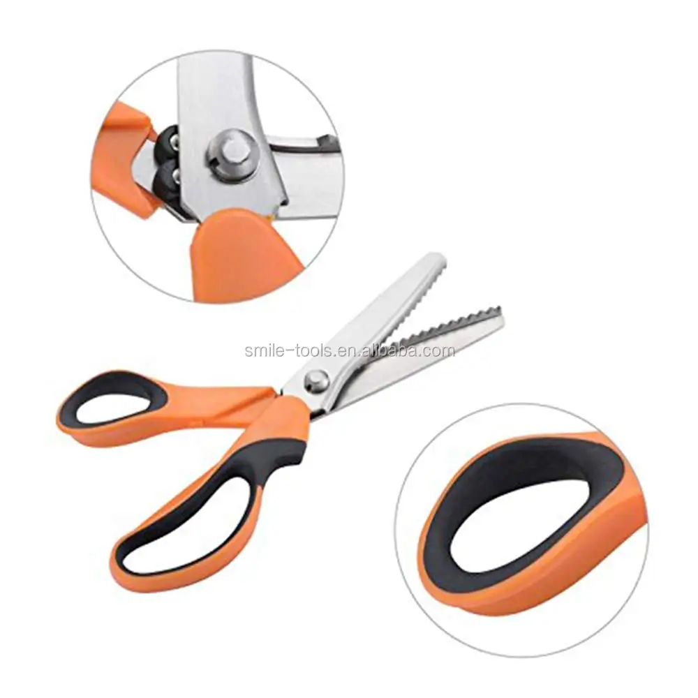 Triangle Teeth Tailor Scissors - Precision Cutting Tools