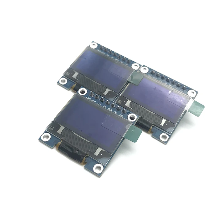 0.96 Inch Spi Oled Display Module 128x64 Pixel 7pin Driver Chip Ssd1306 ...