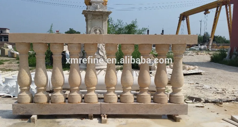 Cheap Outdoor Beige Limestone Balustrade For Sale - Buy Balustrade ...