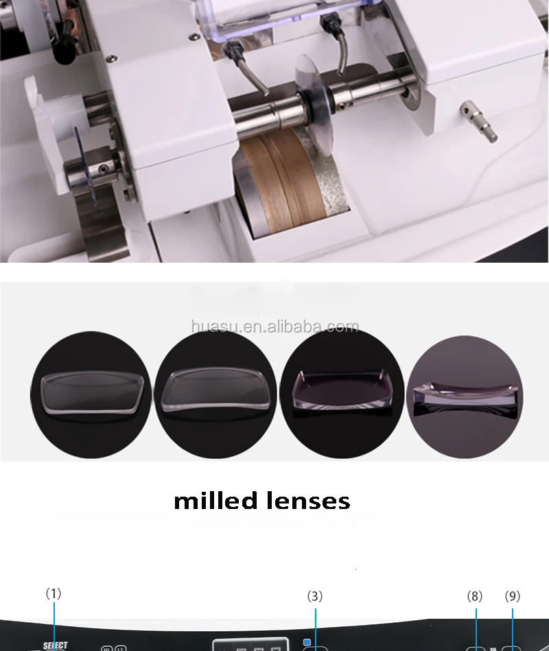 Optical Lens Cutting Equipment Auto Lens Edger China Automatical Lens ...