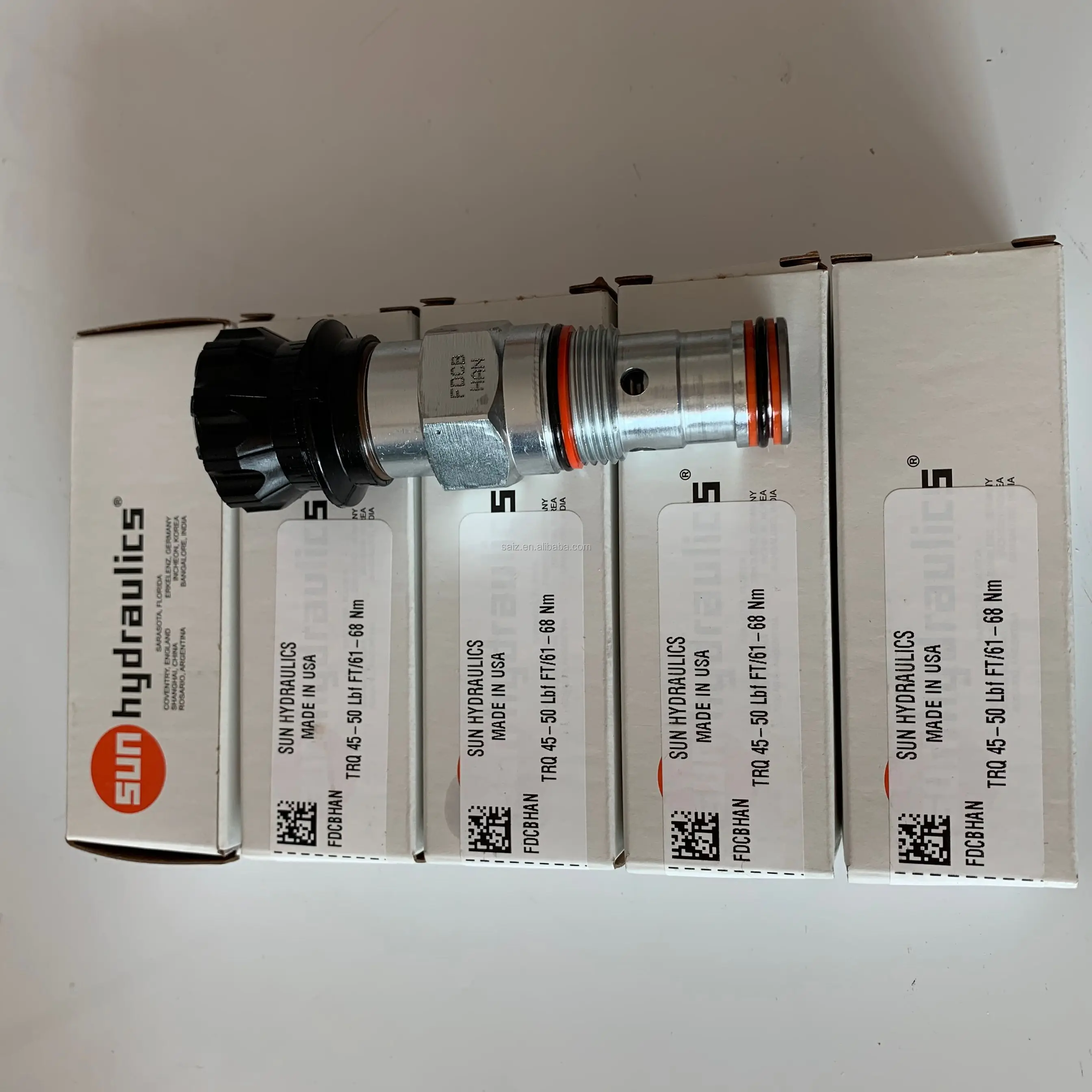 Fdcb-han Fdcbhan Sun Hydraulics Original Usa Fully Adjustable Pressure Compensated Flow Control ...