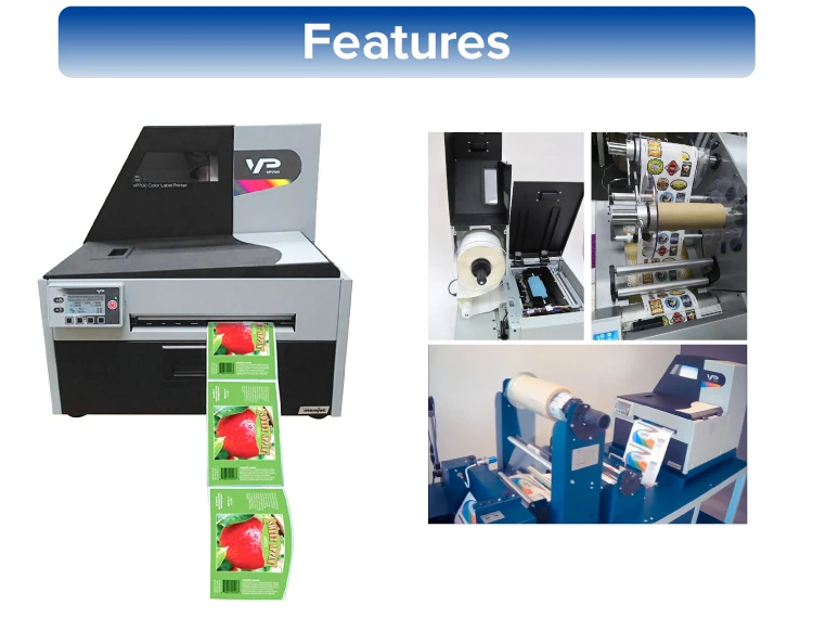 Vp700 Digital Roll To Roll Print On-demand Inkjet Sticker Label ...