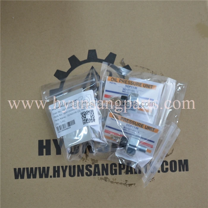 Hyunsang Excavator Parts Oil Pressure Sensor MC840219 B241200001013 ...