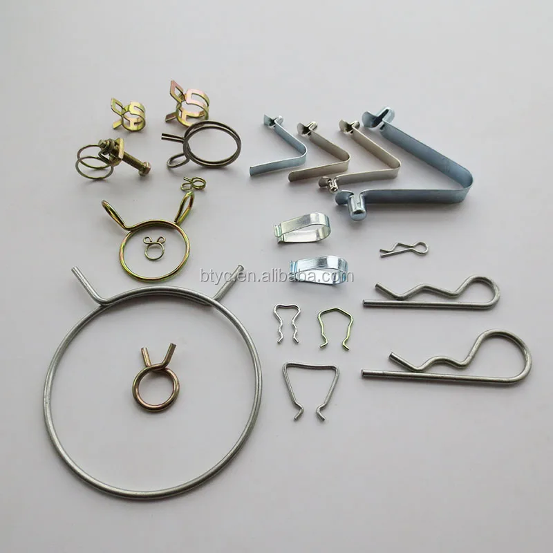 Stainless Steel U Shape Spring Wire Clips - Durable & Versatile