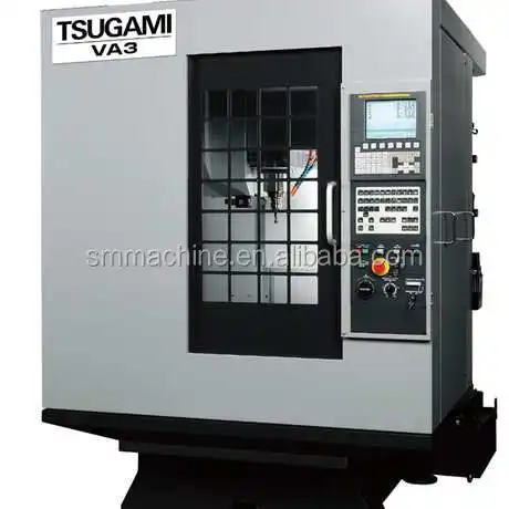 Japan TSUGAMI VA3 CNC Vertical Machining Center - Heavy Duty Drilling ...