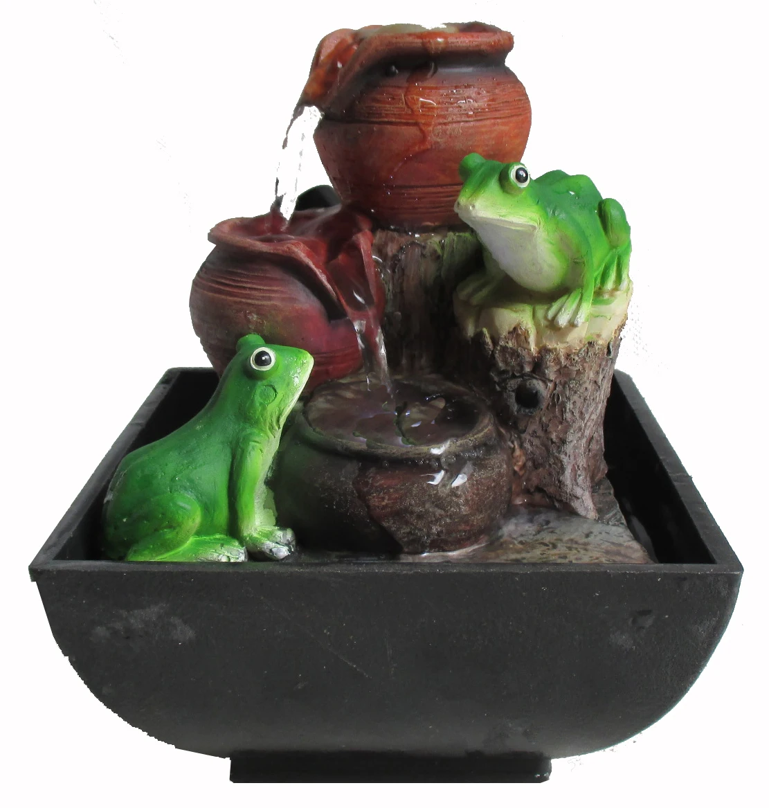 Animal Frog Decorative Indoor Water Fountain Resin Crafts - Buy Resin ...