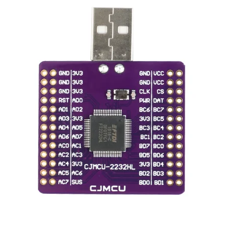 Ft2232hl Usb Turn Uart Fifo Spi I2c Jtag Rs232 Module Ft2232hl Cjmcu ...