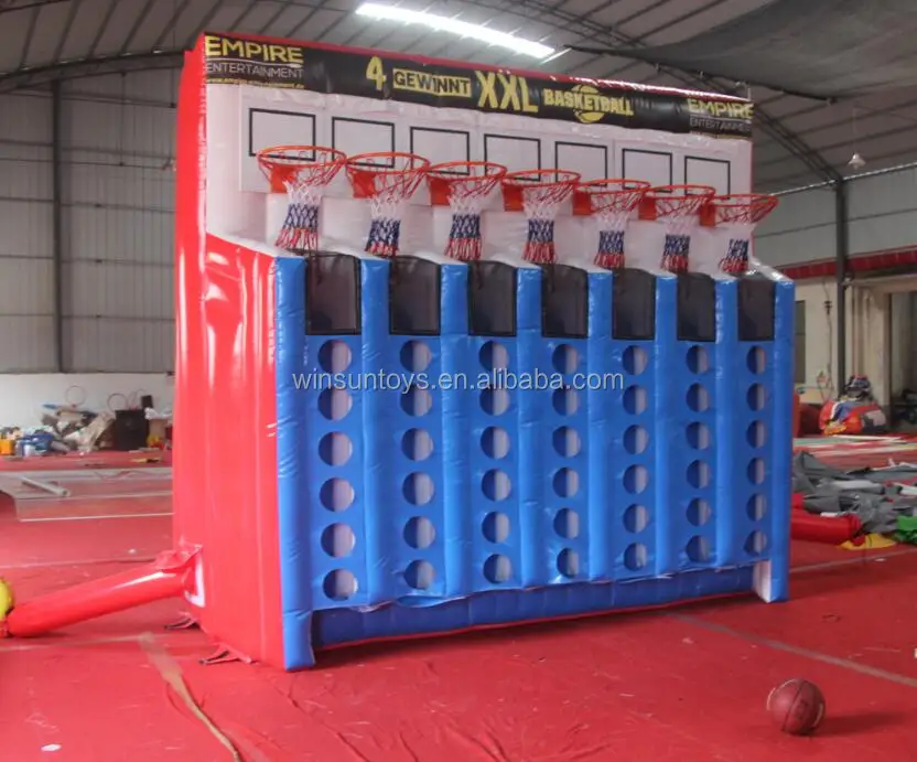Basketball Connect 4 for Sale - Inflatable Arcade Game