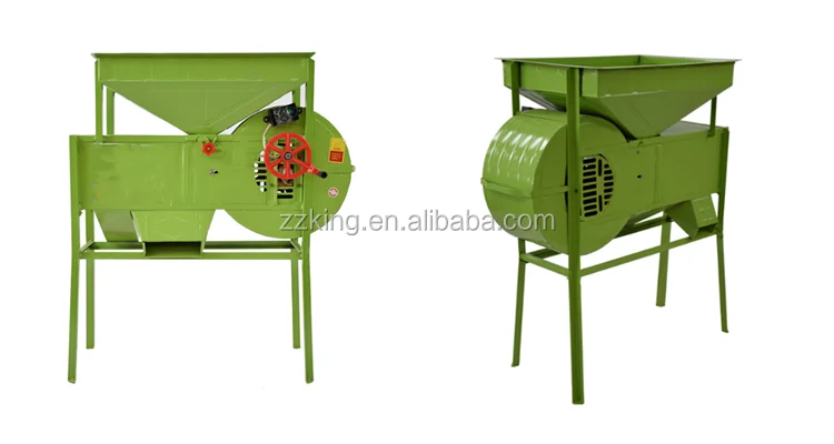 Wheat 1.2 Ton Per Hour High Productivity Type Small Rice Grain Cleaner ...
